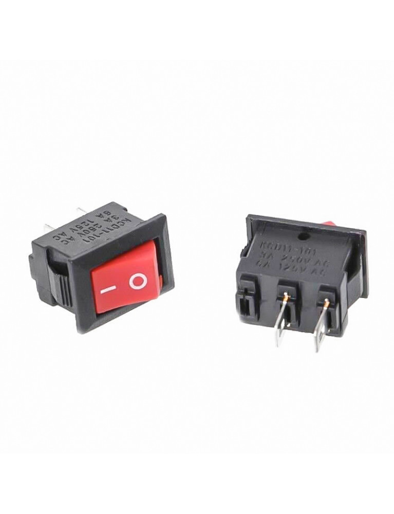 Switch Rojo 2 posiciones KCD2PRED