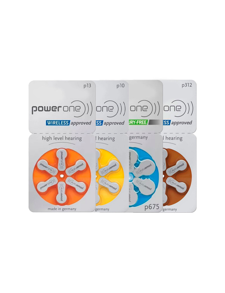 Pila Para Audífono P13 Power One