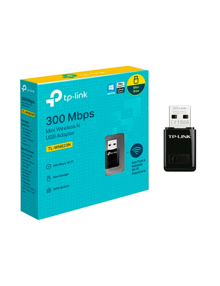 Usb Wifi Inalámbrico tp-link 300 Mbps TL-WN823N