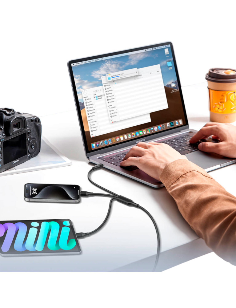 Cable USB 3 En 1 LDNIO LC97UC 1.2MT 100W